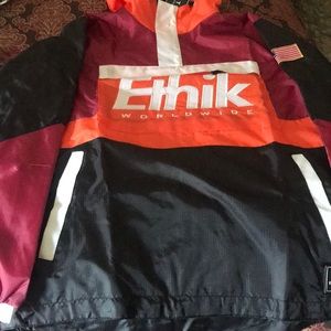 Ethik | Jackets & Coats | Ethik Worldwide Geo Teck Anorak Jacket | Poshmark